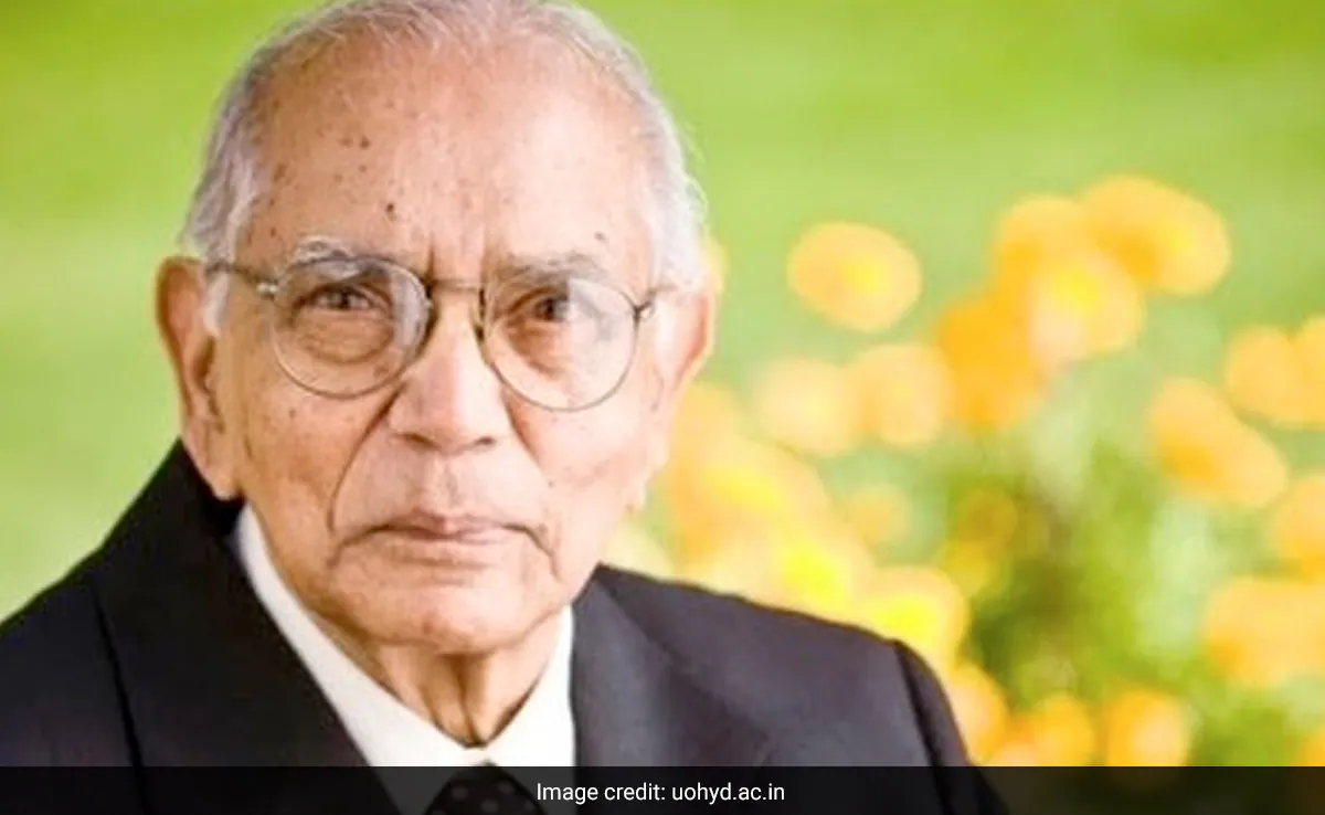 Who is CR Rao, 102-year-old mathematician awarded ‘Nobel Prize of ...